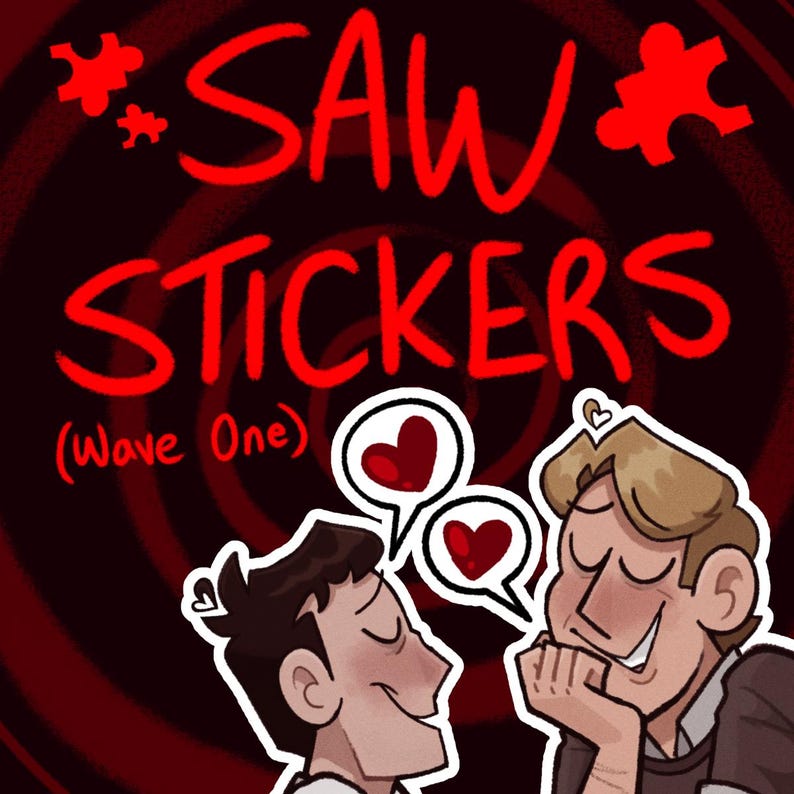 SAW STICKERS - Wave One! [pre-order] - Etsy