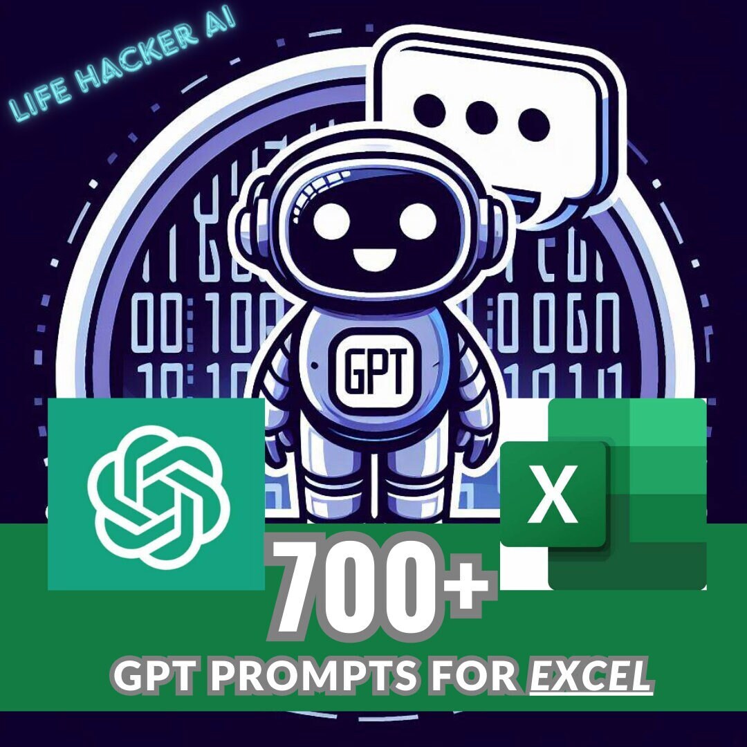 Excel Mastery With 700+ Excel GPT Prompts for Increased Productivity ...