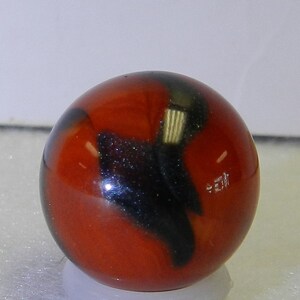 Nice Vintage Peltier Glass National Line Rainbo Tiger Marble With ...