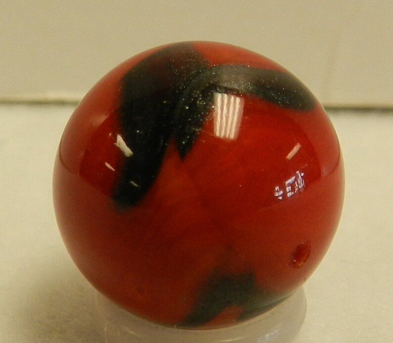 Nice Vintage Peltier Glass National Line Rainbo Tiger Marble With ...