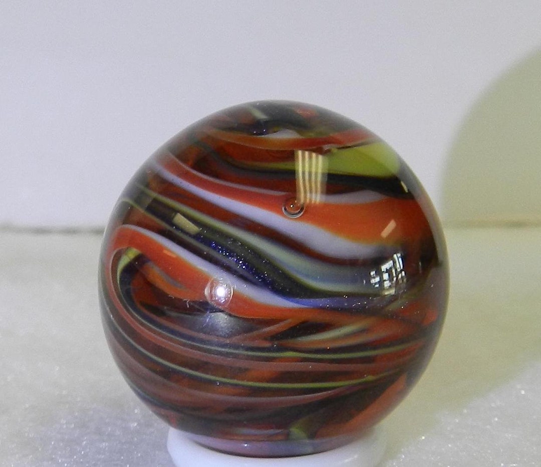 Nice Keith Baker Handmade Contemporary Marble .94 Inches Mint - Etsy