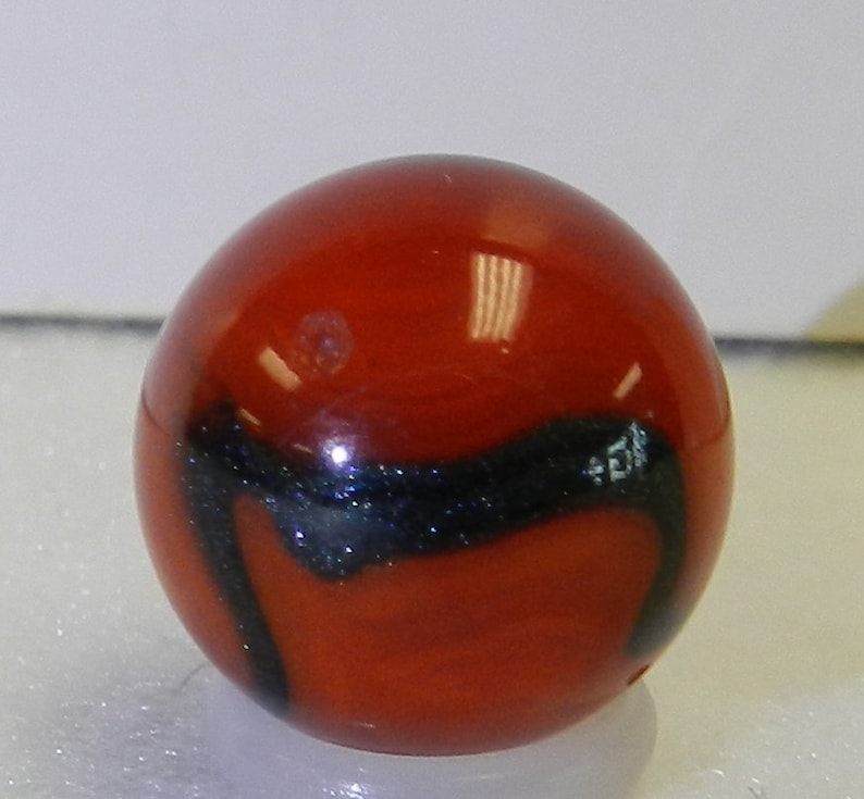 Nice Vintage Peltier Glass National Line Rainbo Tiger Marble With ...