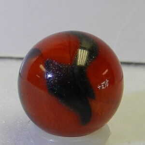 Nice Vintage Peltier Glass National Line Rainbo Tiger Marble With ...