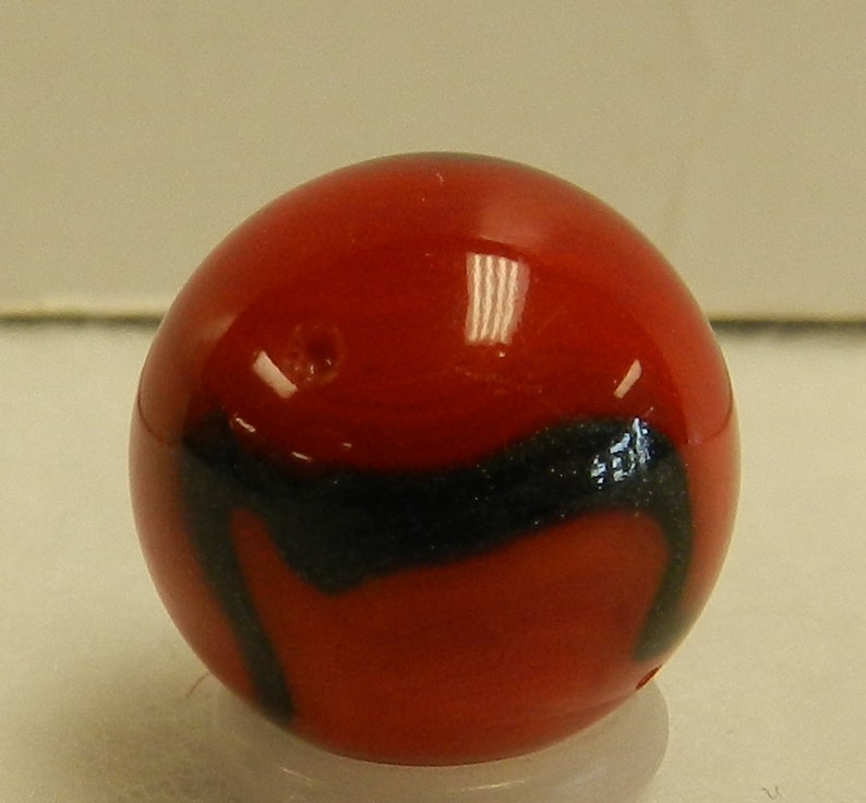 Nice Vintage Peltier Glass National Line Rainbo Tiger Marble With ...