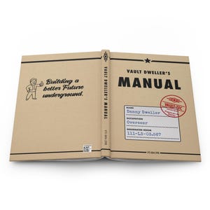 Personalized Fallout Notebook. Customizable Vault Dweller's Manual ...