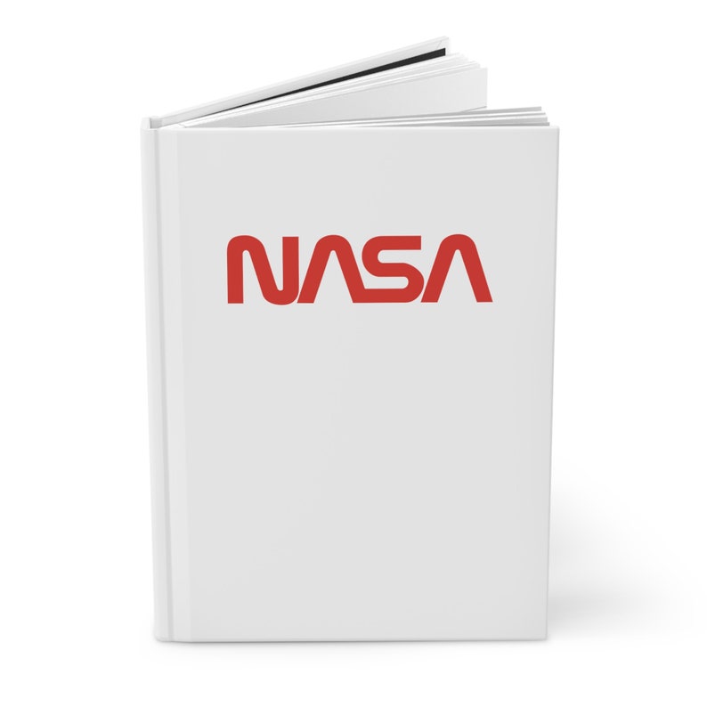 NASA Worm Logo Notebook. 150 Pages. Nasa Notebook. Astronaut and Space ...
