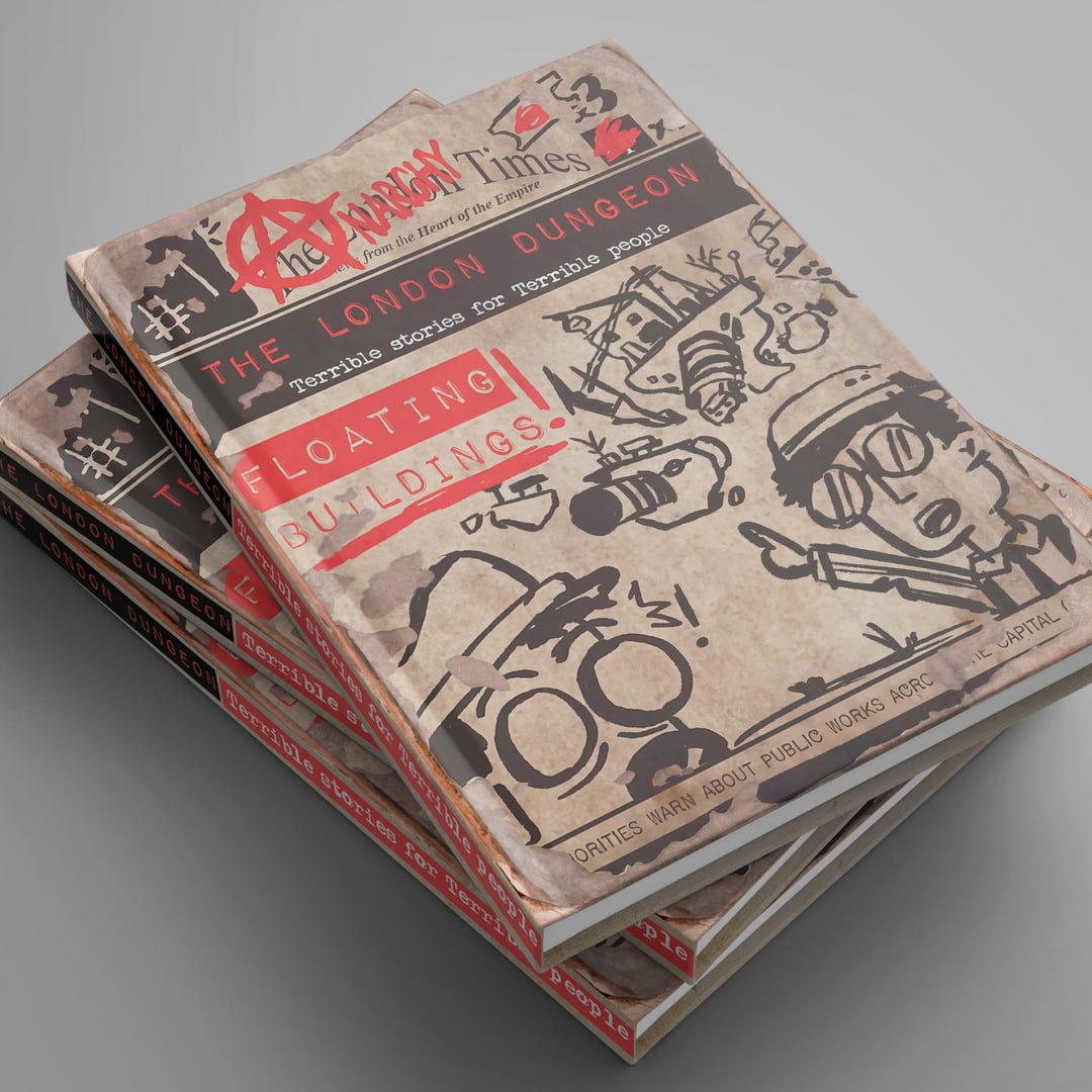 Fallout London Anarchy Times Magazine. Fallout Cosplay. Fallout Prop ...