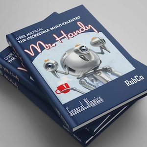 Fallout Notebook Mr. Handy Robot Manual. Replica Notebook. Fallout Gift ...