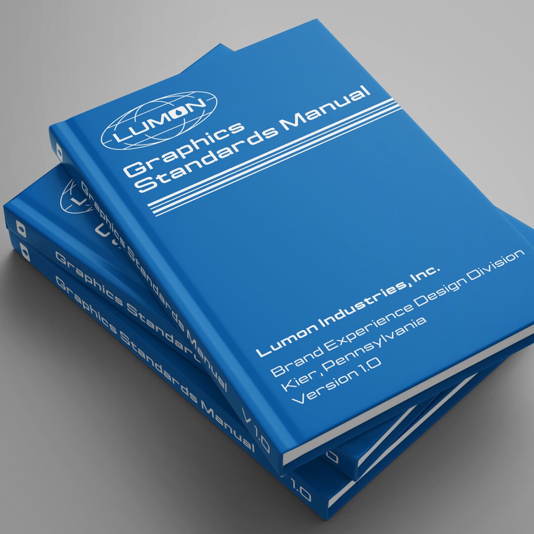 Lumon Inspired Notebook. Lumon Graphics Standards Manual. Replica ...