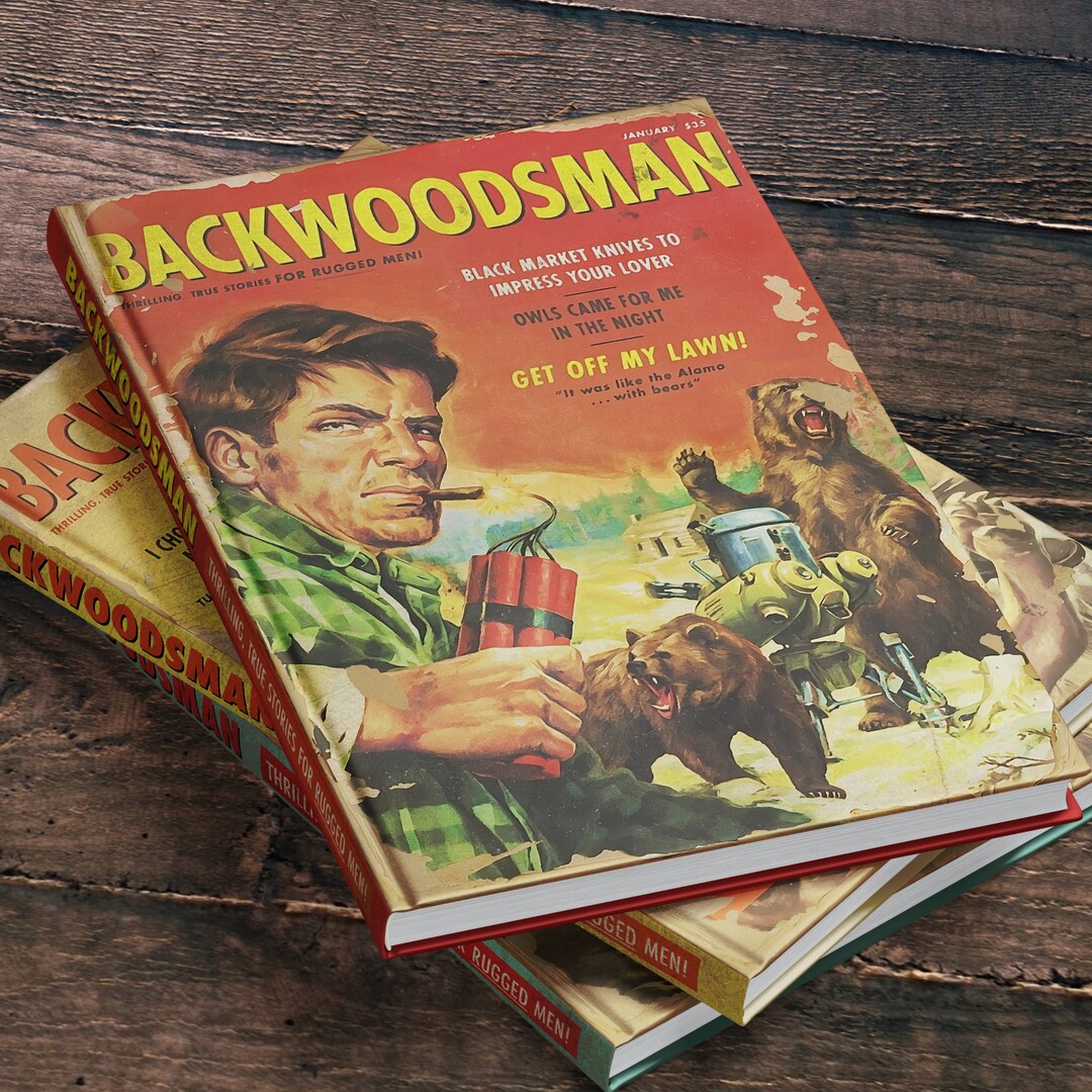Fallout 76 Perk Magazine Backwoodsman Magazine. Fallout Fan Gift ...