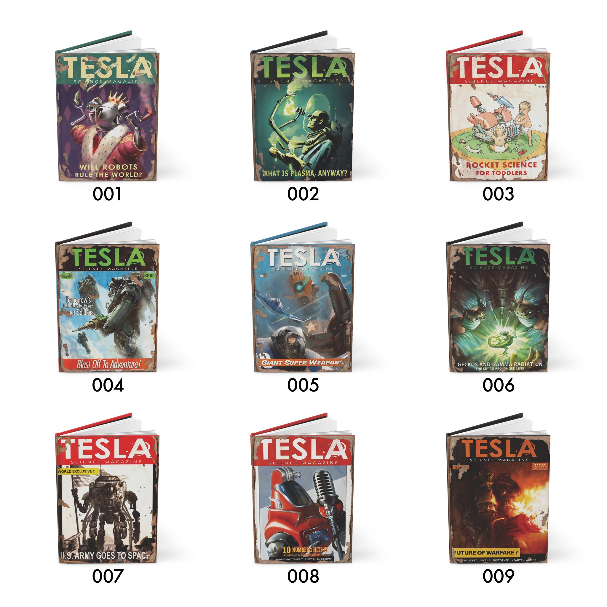 Tesla Science Magazine Fallout Notebook. Fallout Magazines. Fallout ...