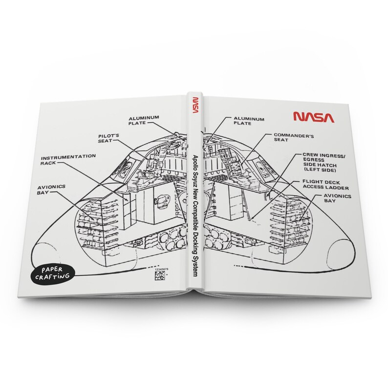 Space Shuttle Crew Module Layout Schematic Notebook. 150 Pages. Nasa ...