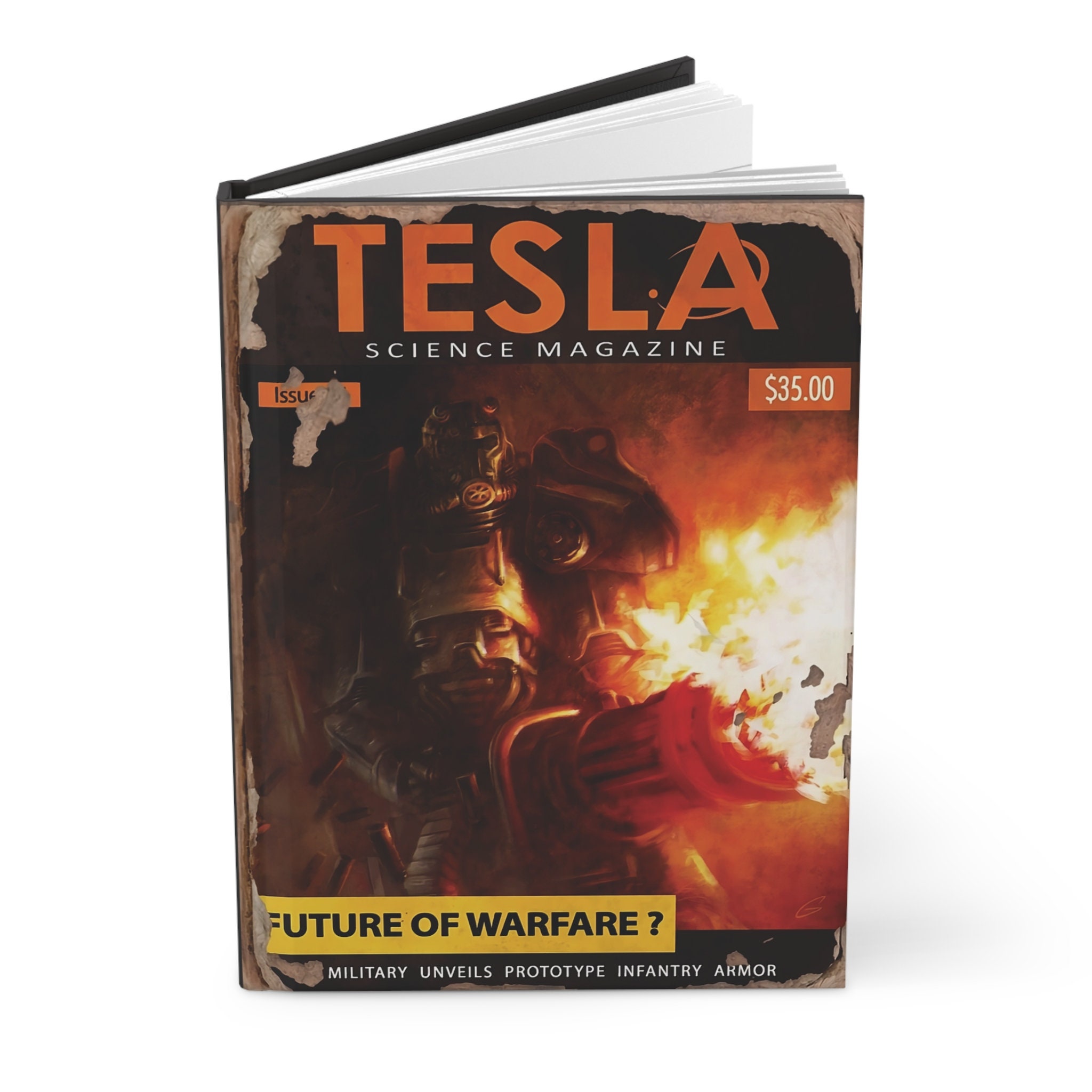 Tesla Science Magazine Fallout Notebook. Fallout Magazines. Fallout ...