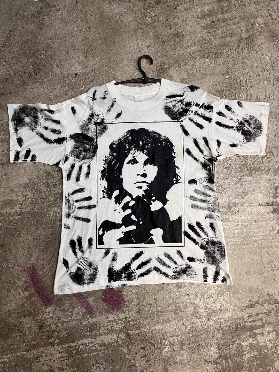 JIM MORRISON Hands Prints Single Stitch Tee 1980s - Etsy