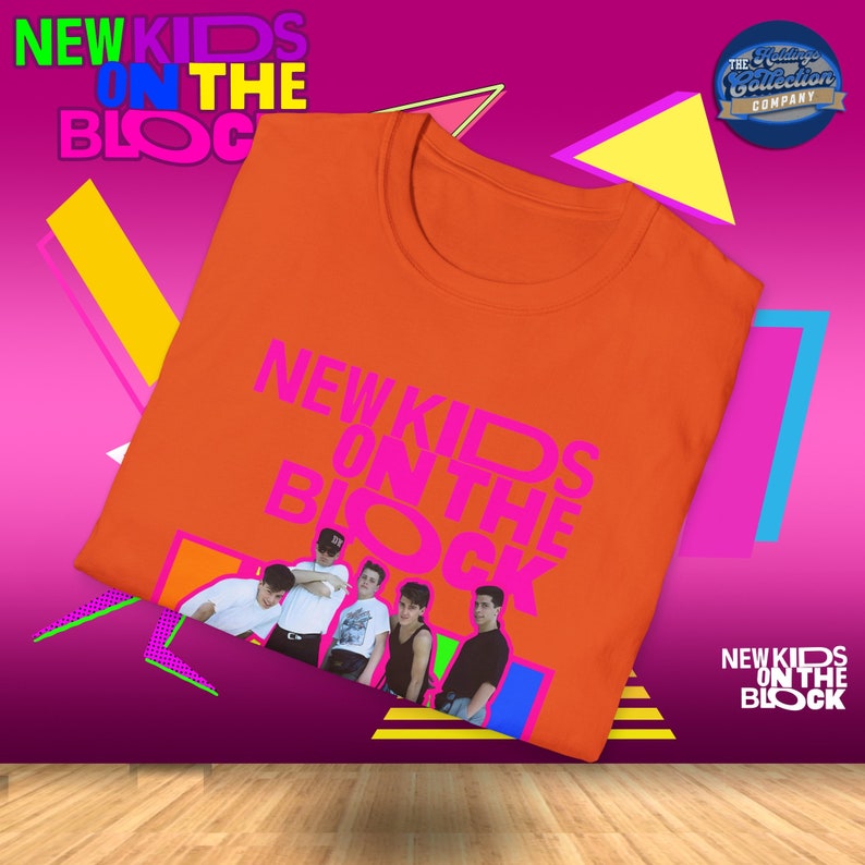 NKOTB - the Magic Summer Throwback Design Unisex Softstyle T-shirt 2024 ...