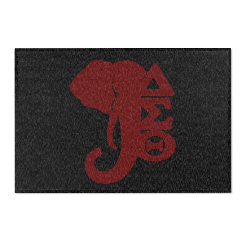 Delta Sigma Theta Area Rugs Living Room and Dining Room Decorations for ...