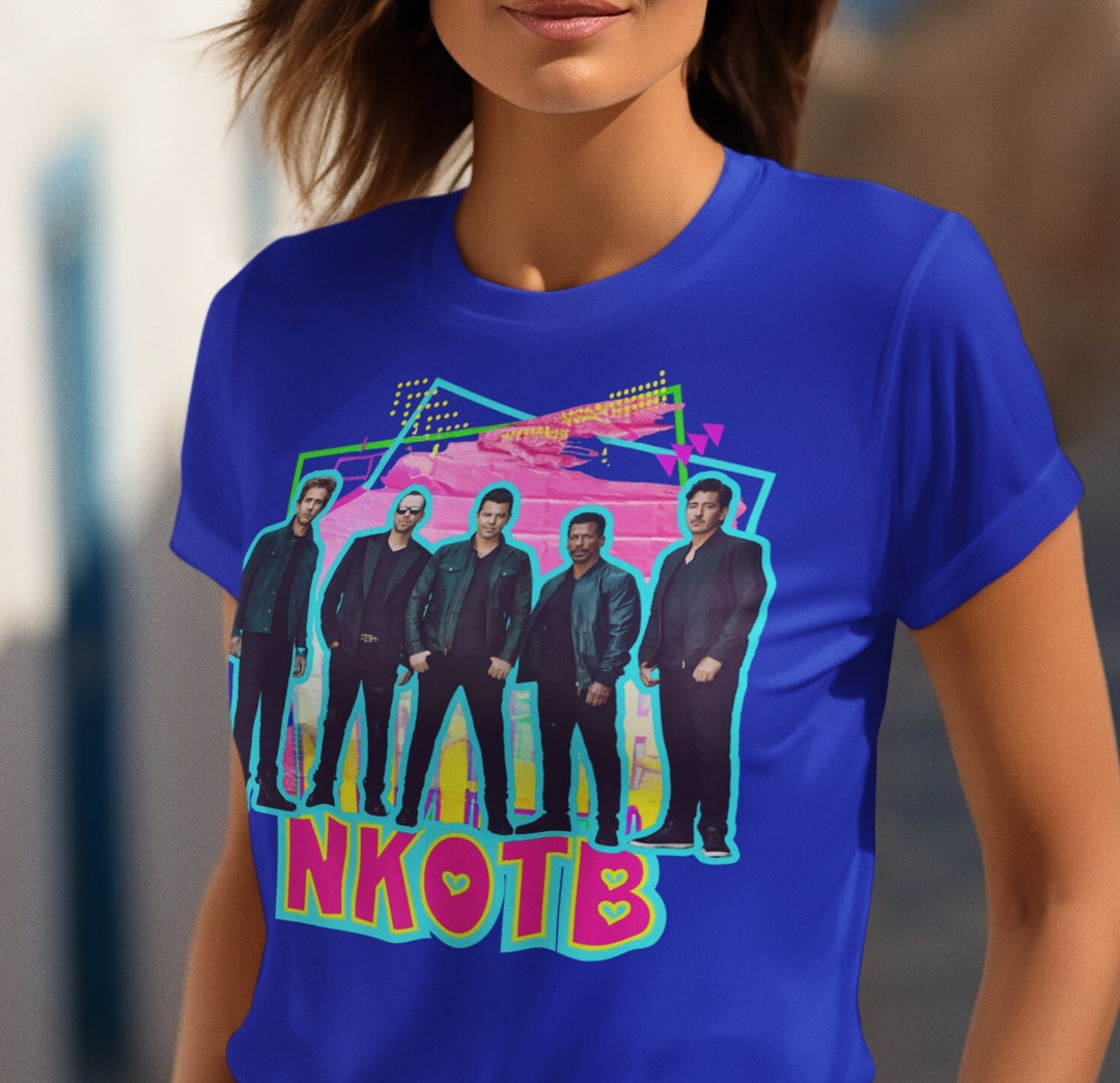 NKOTB - the Magic Summer 3D Design Unisex Softstyle T-shirt 2024 Bright ...