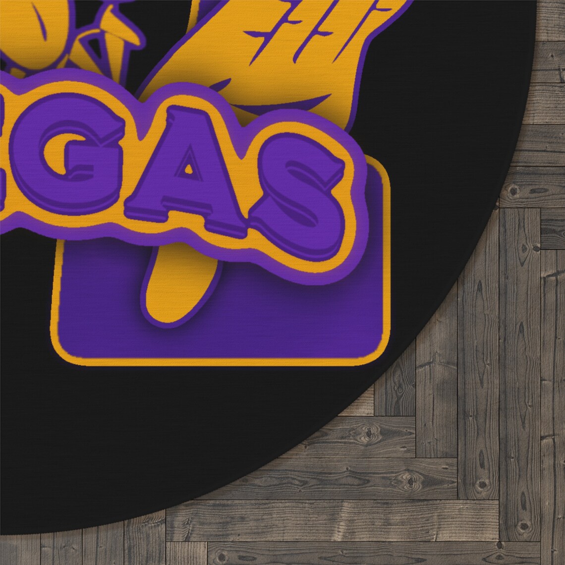 Que Dogs Area Rug Omega Dog Fraternity Dorm Decor Royal Purple and Gold ...