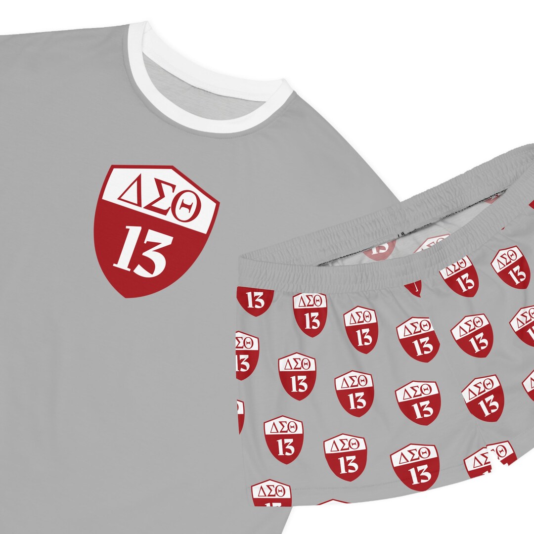 Delta Short Pajamas Set Comfy Lounge & Sleep Pants With Shield, Delta ...