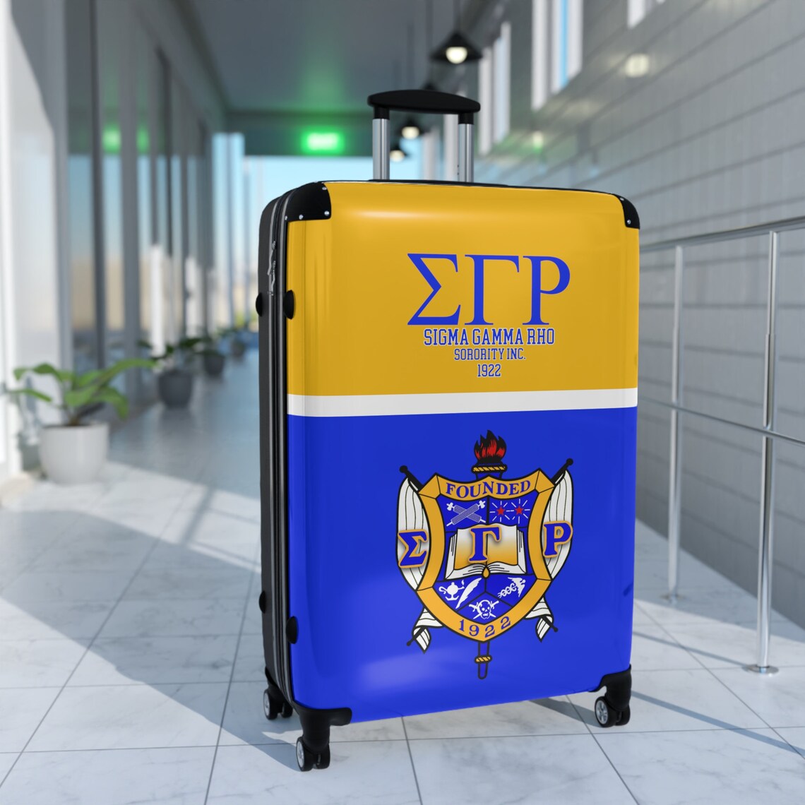 Stylish Sgrho Suitcase Ideal Gift for the Jet-setting Sgrho Soror, 1922 ...