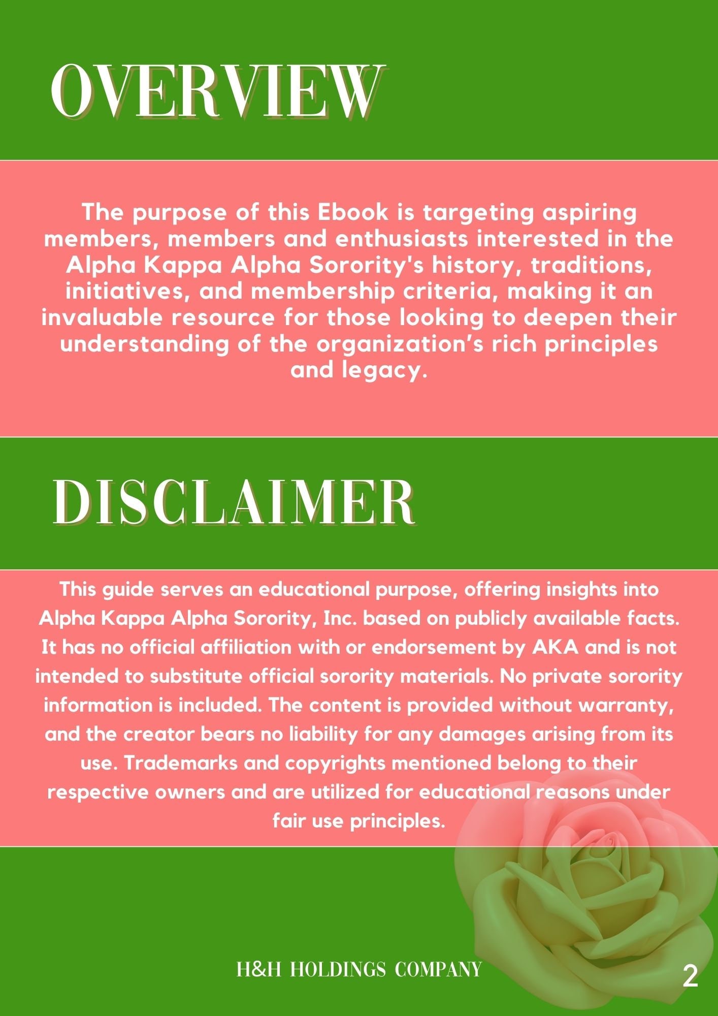 AKA Sorority Study Guide Ebook Essential Facts on AKA Principles, Legacy, and Membership for ...