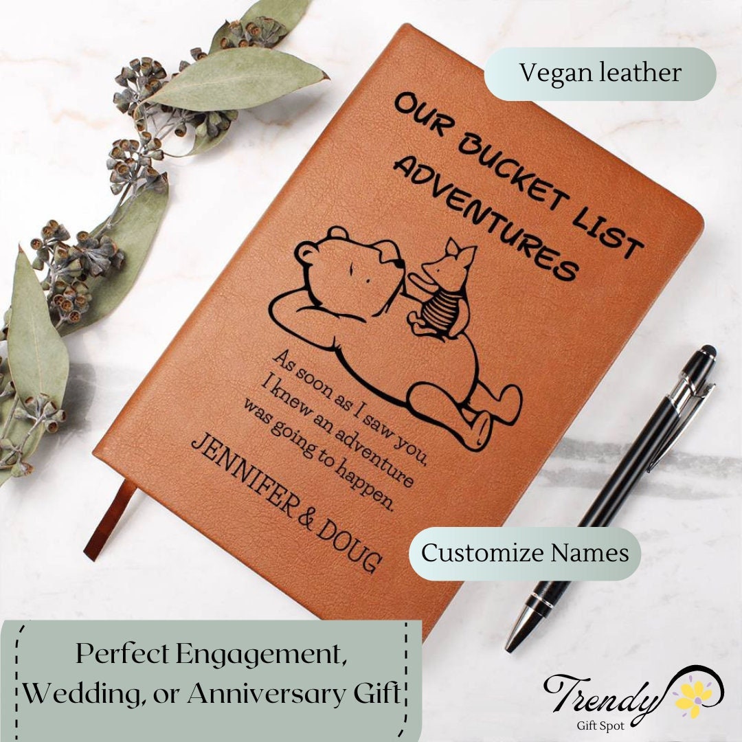 Our Bucket List Adventures, Bucket List Journal for Couples , Wedding ...