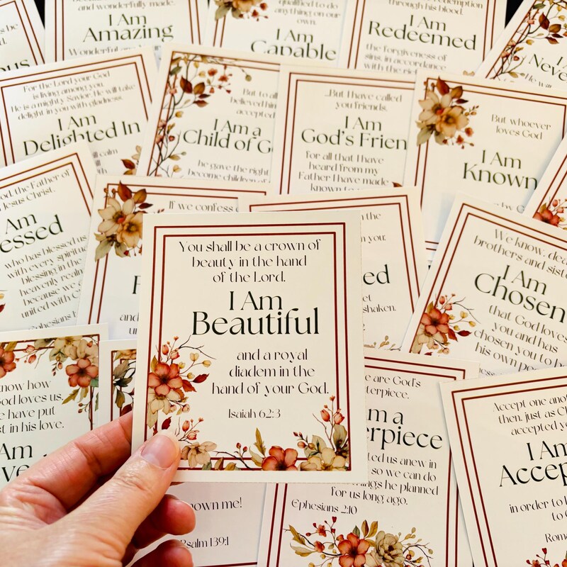 Bible Verse Cards - Etsy