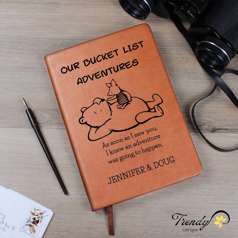 Our Bucket List Adventures, Bucket List Journal for Couples , Wedding ...