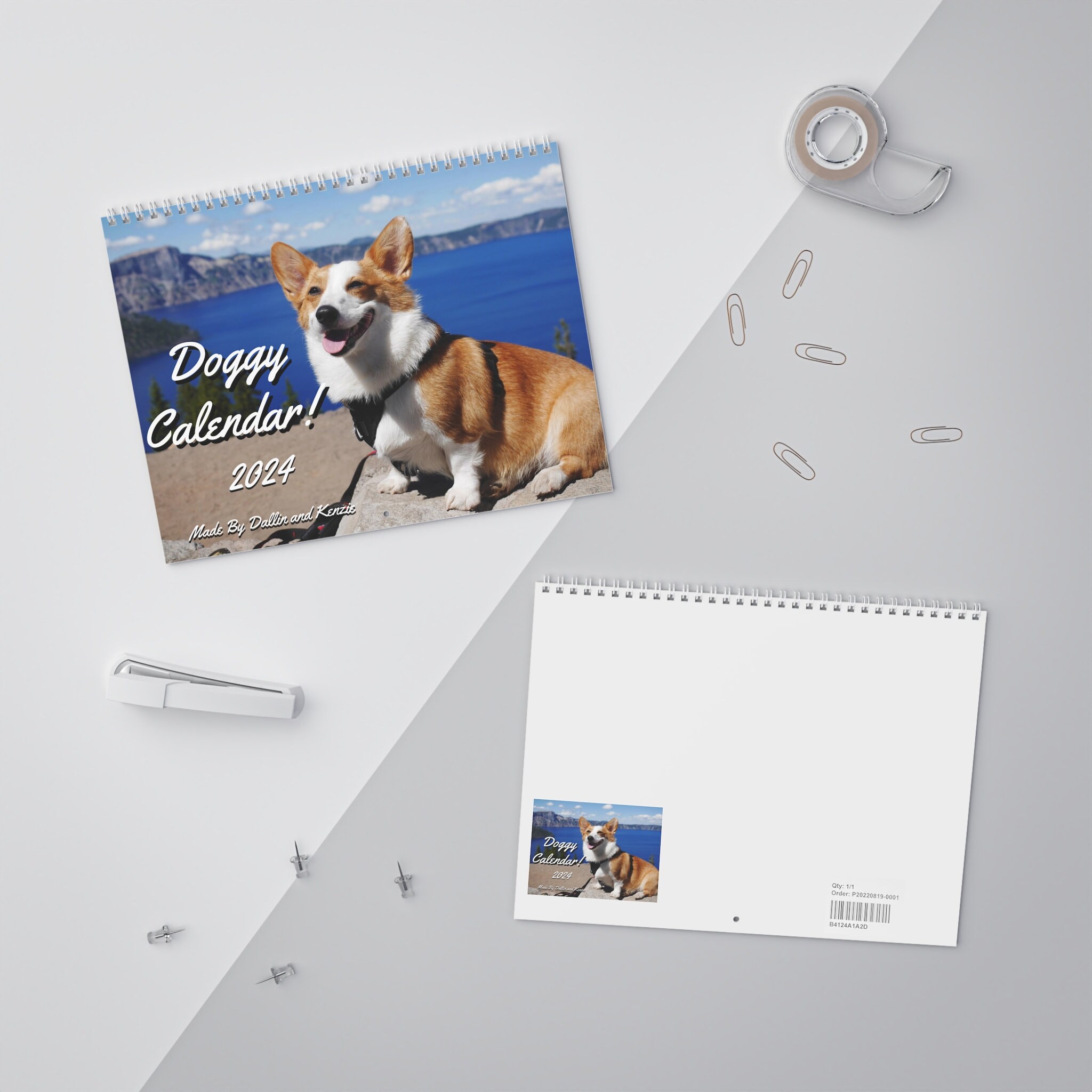 2024 Calendar : Doggies - Etsy