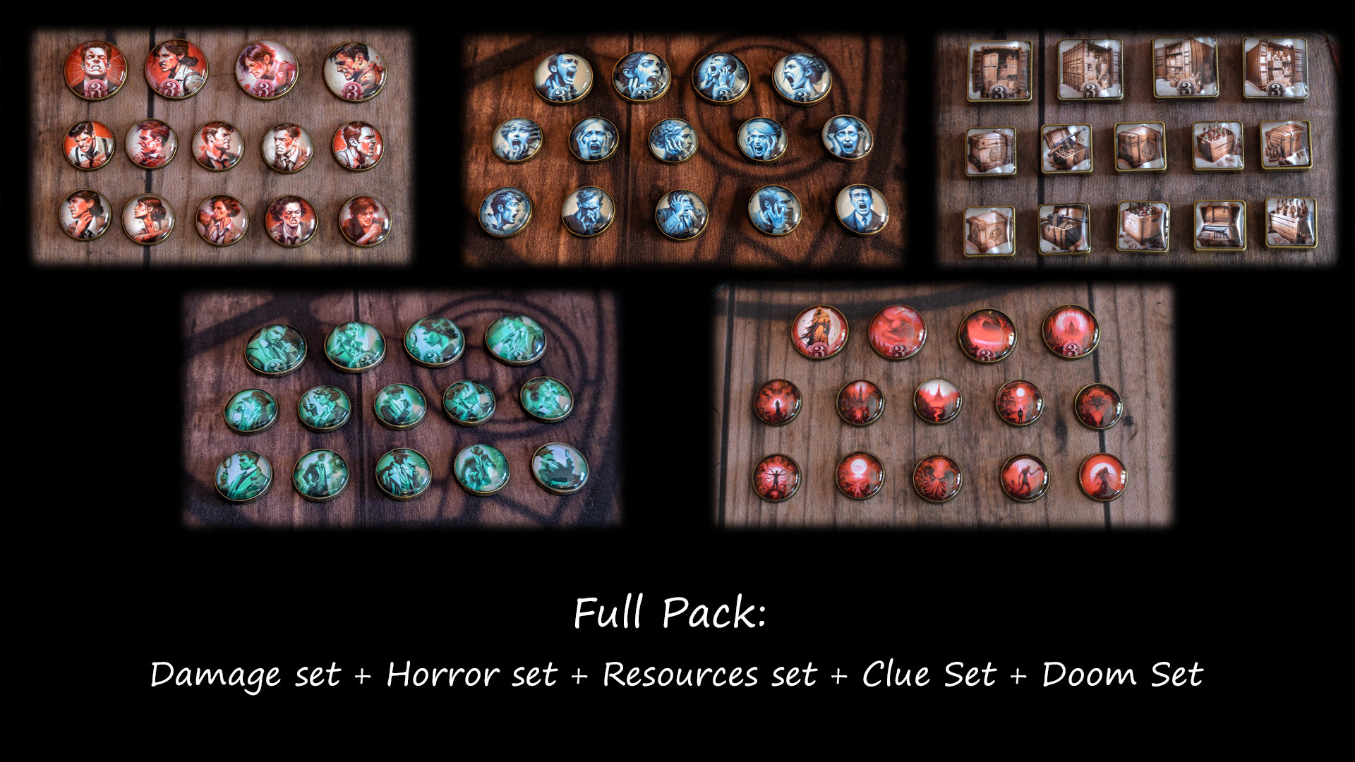 Arkham Horror - Resource Tokens - Etsy