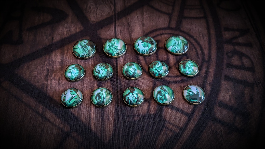 Arkham Horror Clue Tokens - Etsy