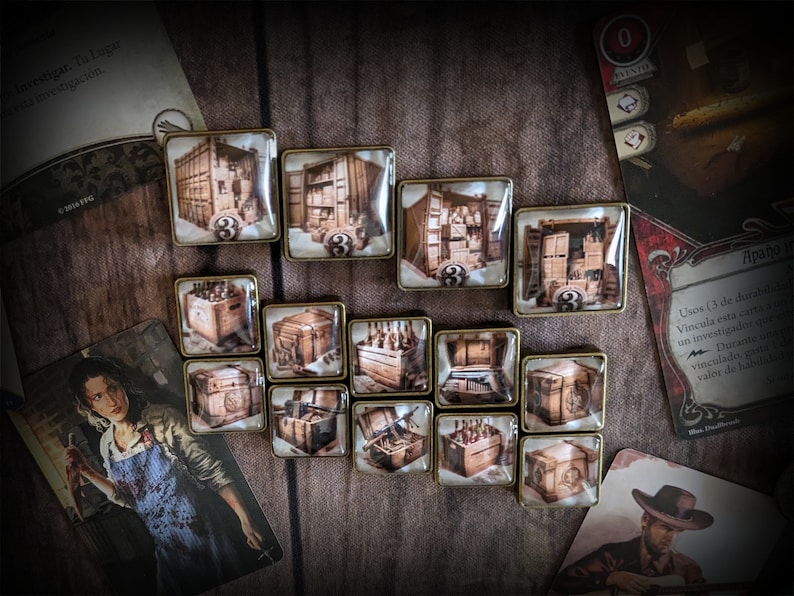 Arkham Horror - Resource Tokens - Etsy