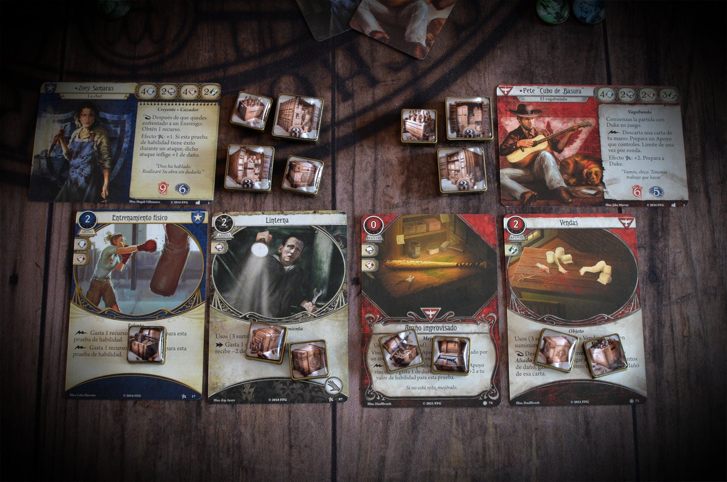 Arkham Horror - Resource Tokens - Etsy