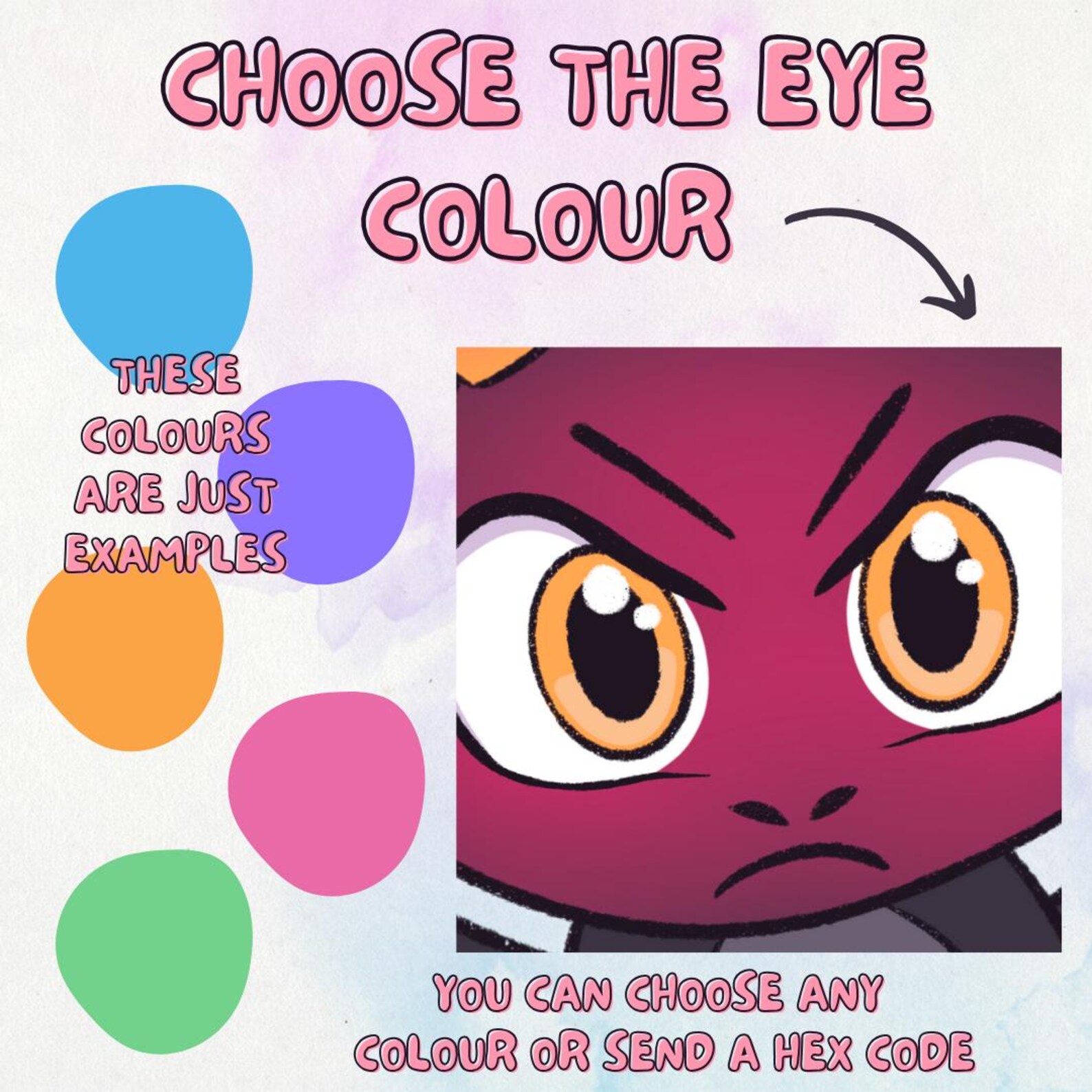 Custom Dragon Emote for Twitch Customisable Dragon Emote Customizable ...