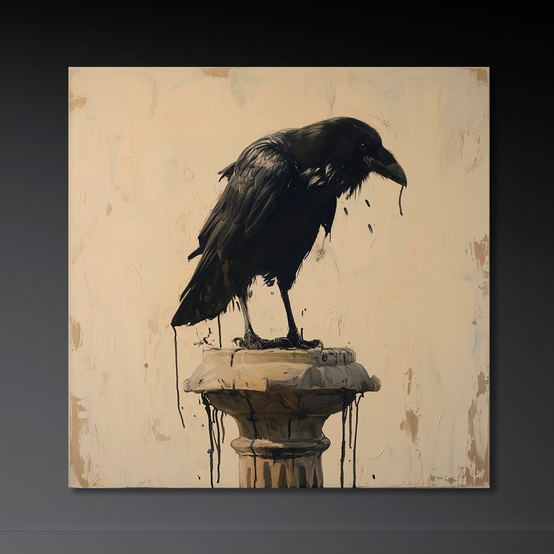 Raven Art - Etsy