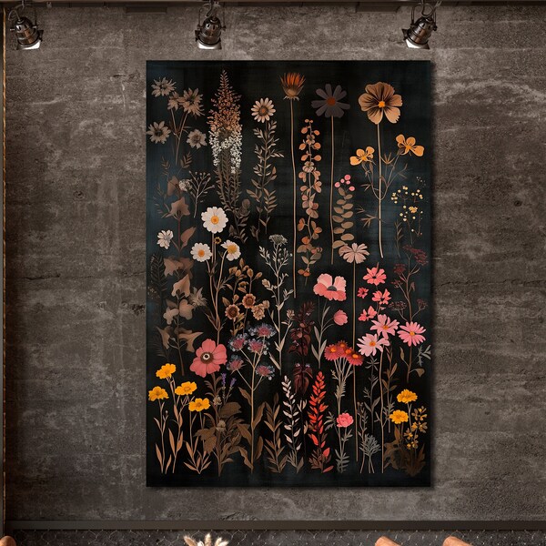 Large Wall Flowers - Etsy