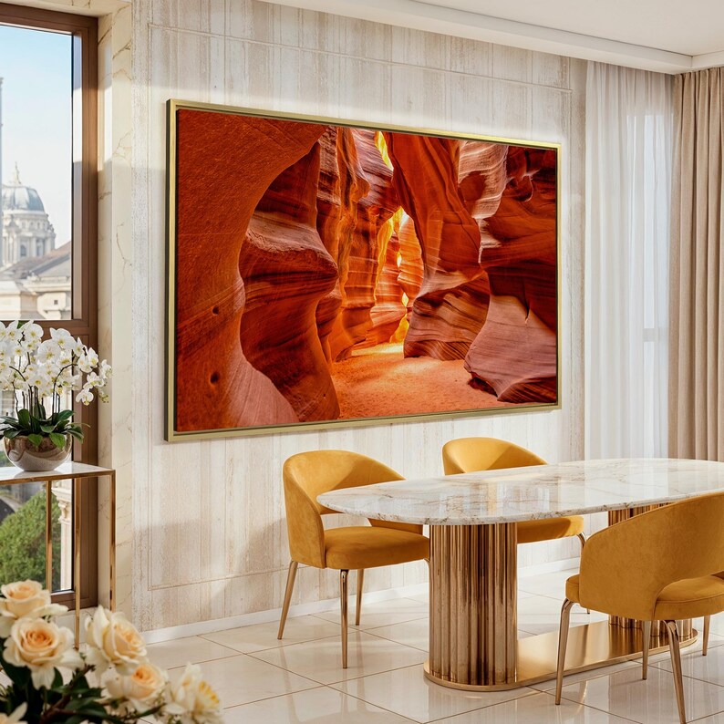 Antelope Canyon Canvas Print Art: Arizona Landscape Wall Decor - Etsy