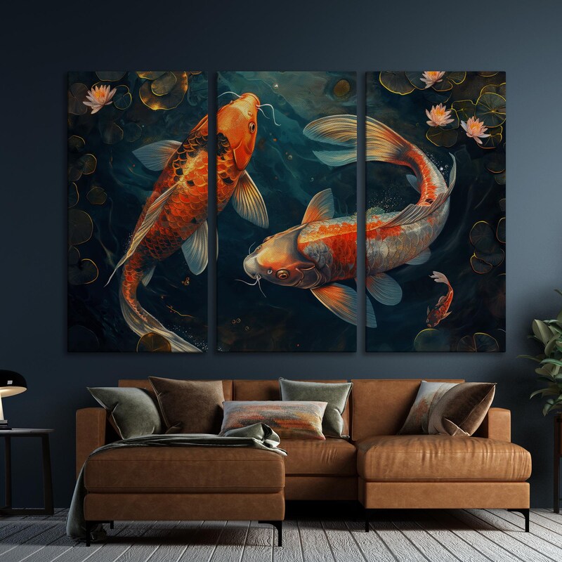 Coi Fish Wall Art - Etsy