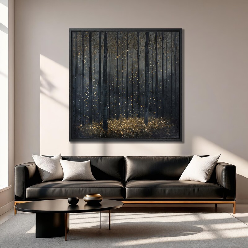 Abstract Forest Art - Etsy