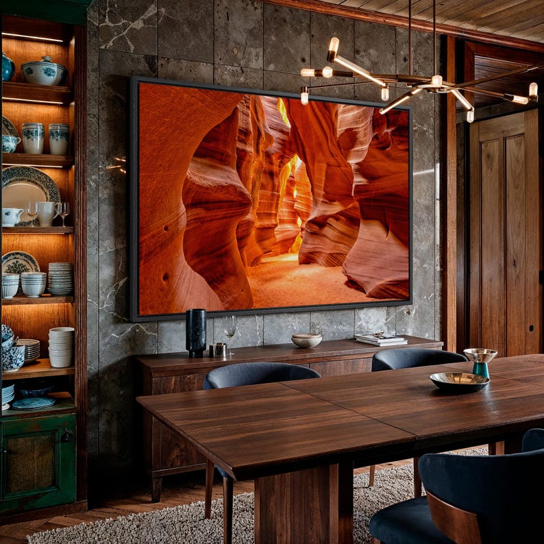 Antelope Canyon Canvas Print Art: Arizona Landscape Wall Decor - Etsy