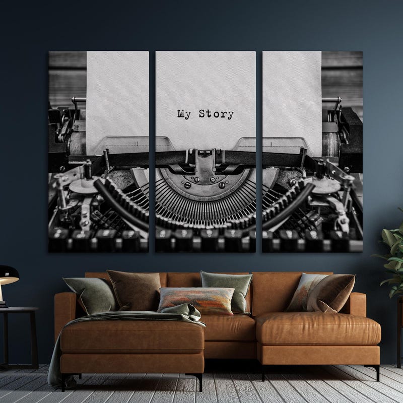 Typewriter Print - Etsy