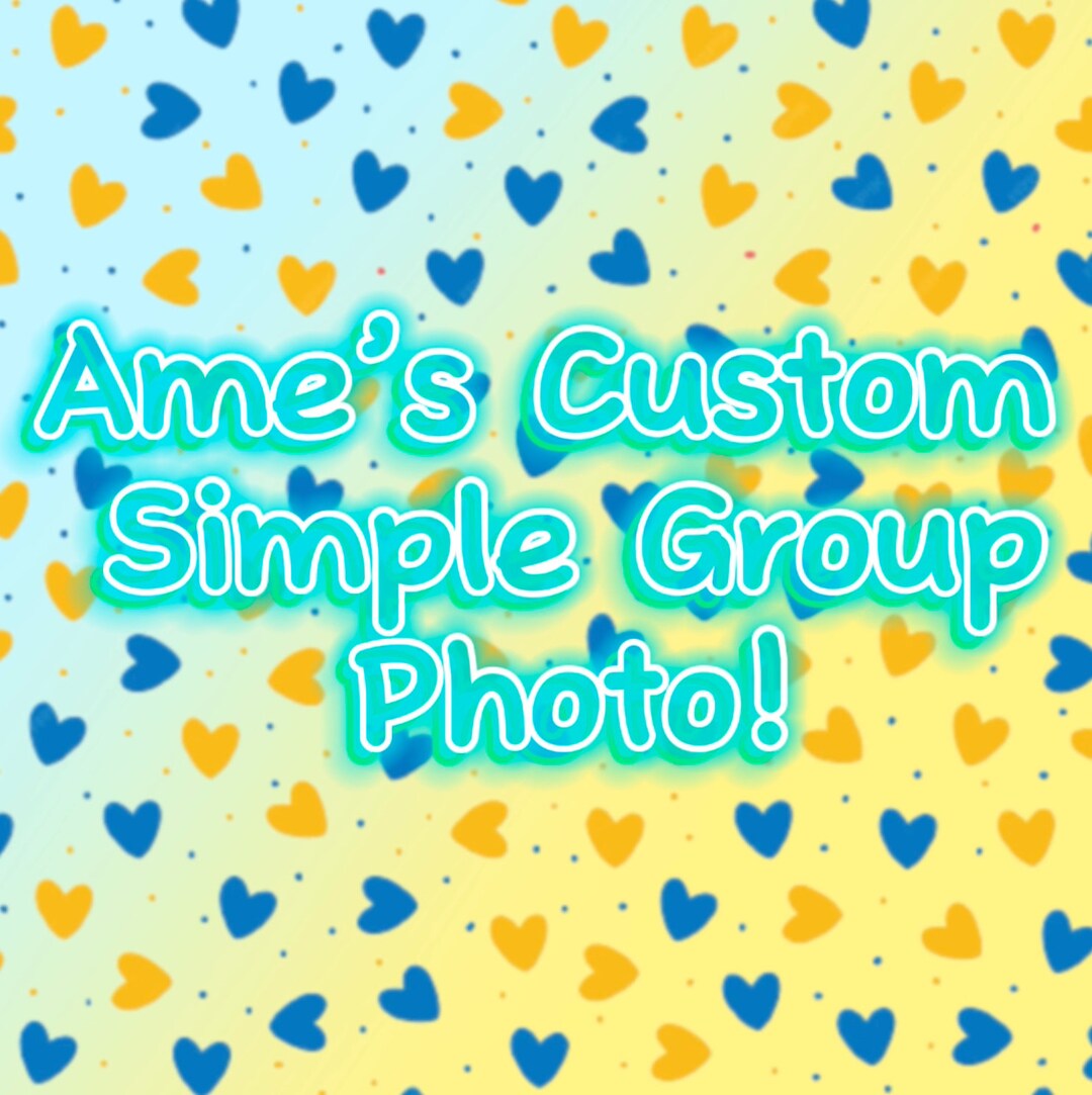 Ame’s Custom Simple Group Icon! Custom Personalized Simple Roblox GFX ...