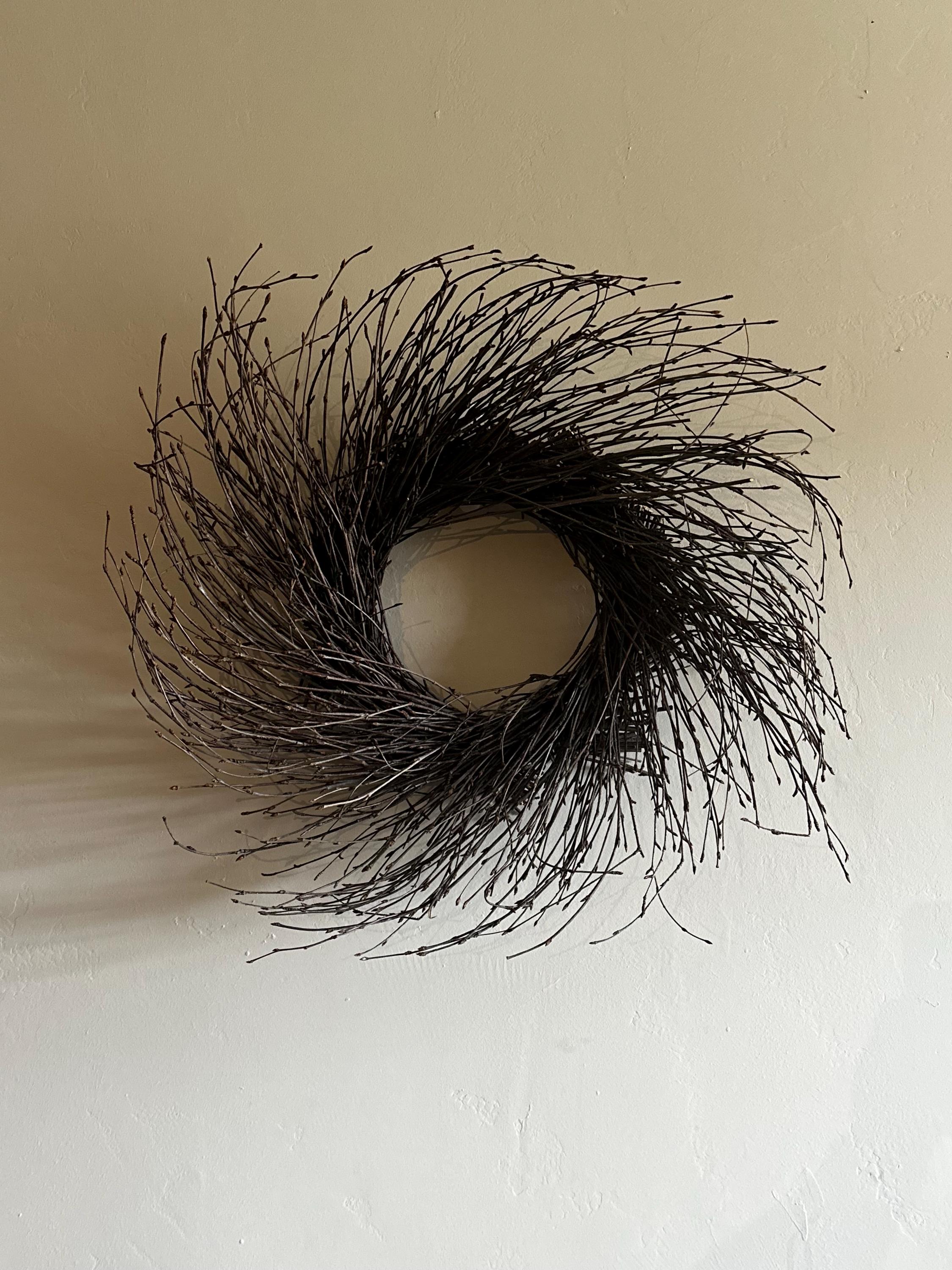 20" Handmade Twig Wreath - Etsy