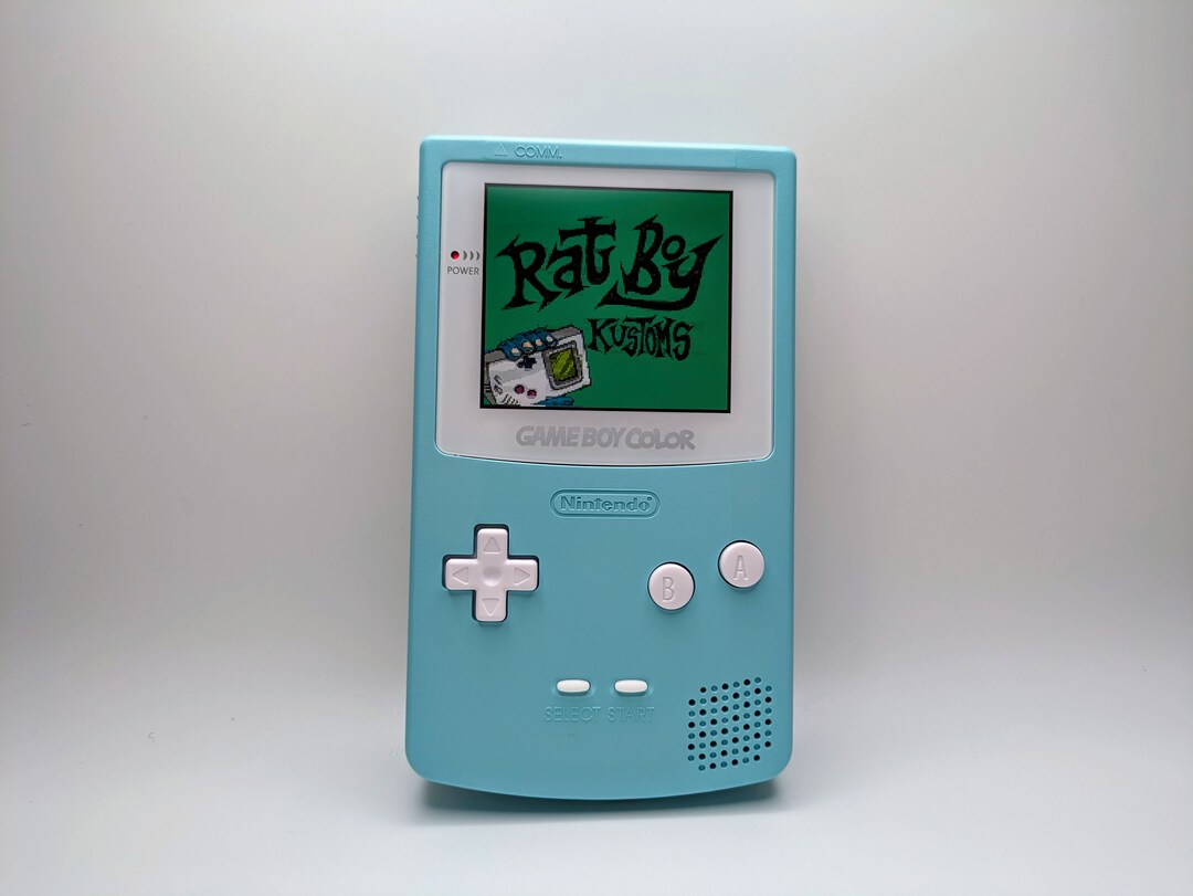 Custom Refreshed Gameboy Color With Laminated IPS LCD and Optional ...