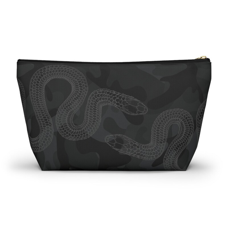 Snakes Zip Case Goth Reptile Serpent Pen Pencil Art Supply Case ...