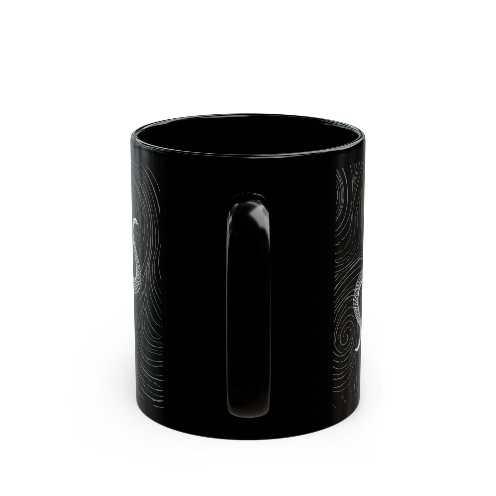Snakes 11oz Mug Reptile Serpent Black Goth Tattoo Snake Pop Art ...