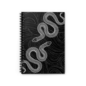 Snakes Spiral Notebook, Serpent Reptile Ruled Line Journal, Myth ...