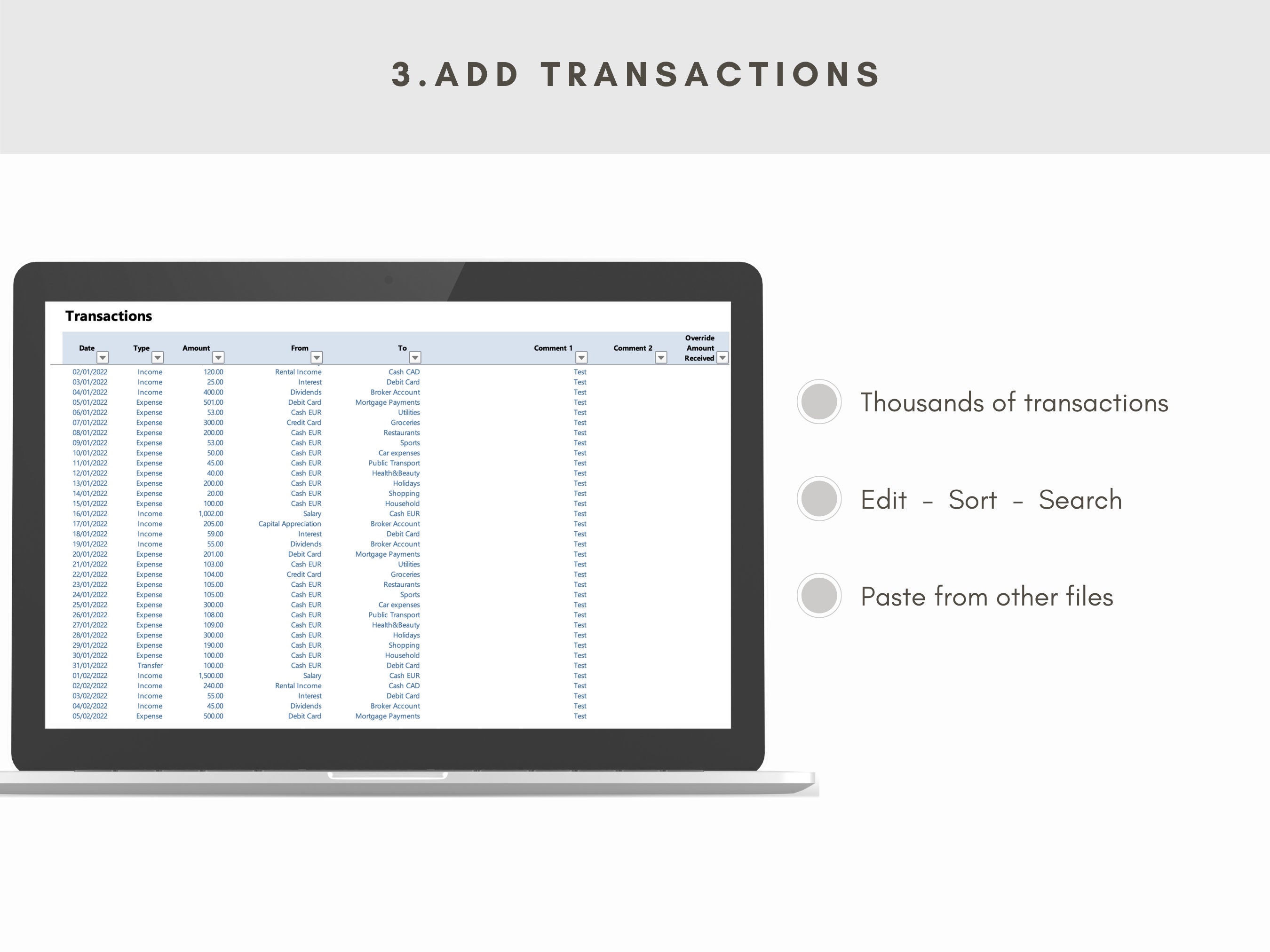 MY CASH FLOW Sheets Multiyear Multicurrency Simple Monthly Budget & Annual Budget Spreadsheet ...