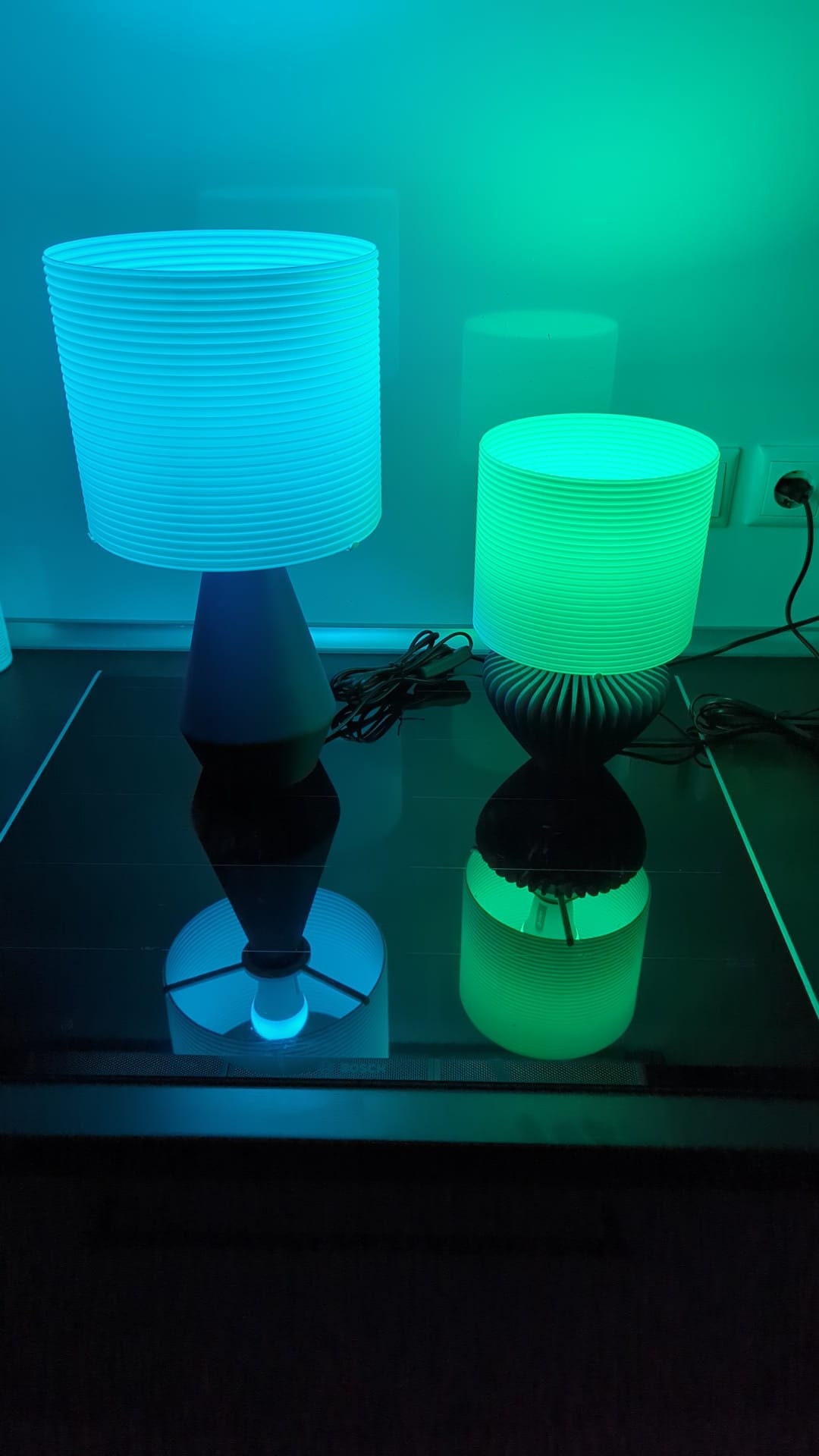 Tilt Lamp Modern Sideboard Lamp 3D Printed With E27 Socket - Etsy