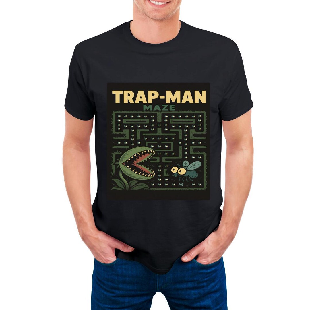 Trap Man Maze Venus Flytrap T-shirt Men China - Etsy
